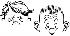 How to Draw Comic Cartoon Faces / Heads with the Oval Method of Drawing ...