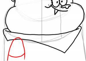 Step 16 Drawing Chowder with Easy Step by Step Drawing Tutorial – How ...