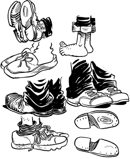 How to Draw Cartoon Feet & Shoes When Drawing Comics Cartooning Lesson ...