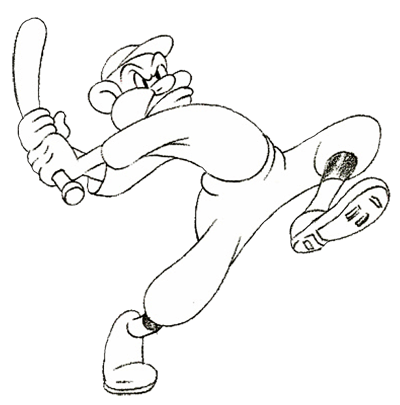 How to Draw Cartoon Baseball Players with Easy Step by Step Lesson ...