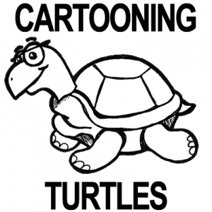 How to Draw Cartoon Turtles with Easy to Follow Drawing Lesson – How to ...