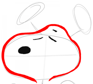 How to Draw Snoopy from Peanuts & Charlie Brown with Drawing Steps ...