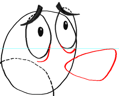 How To Draw Courage The Cowardly Dog Step By Step