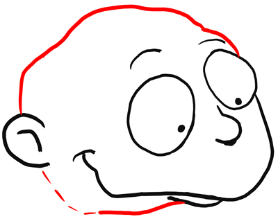How to Draw Tommy from The Rugrats with Easy Step by Step Drawing ...
