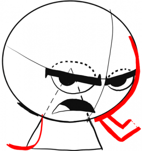 Step 7 Drawing Mandy from the Grim Adventures of Billy and Mandy – How ...