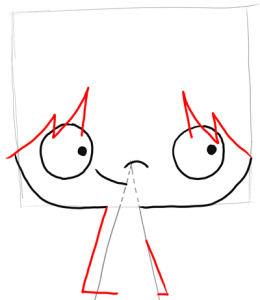 Step 7 – Drawing Mac from Foster’s Home for Imaginary Friends – How to ...