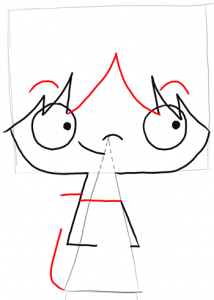 Step 8 – Drawing Mac from Foster’s Home for Imaginary Friends – How to ...