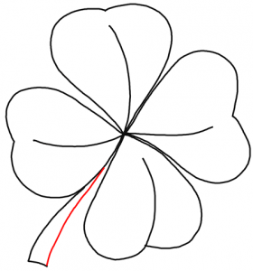 How to Draw 4 Leaf Clovers & Shamrocks for St Patricks Day - How to ...