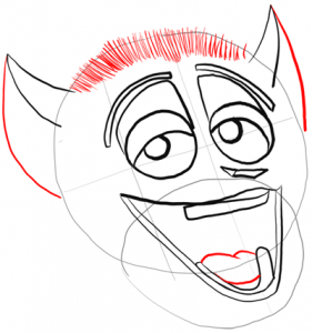 How to Draw King Julian from Penguins of Madagascar with Easy Steps ...