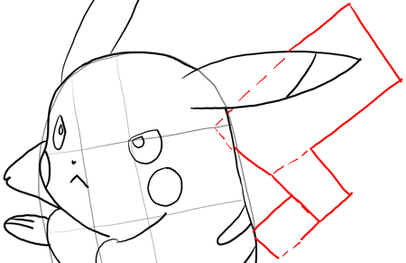 How to Draw Pikachu Attacking in Battle Pokemon Drawing Step by Step ...