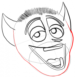 How to Draw King Julian from Penguins of Madagascar with Easy Steps ...