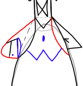 Step 13 - Drawing Mr. Herriman from Foster's Home for Imaginary Friends ...