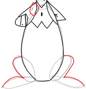 Step 14 – Drawing Mr. Herriman from Foster’s Home for Imaginary Friends ...