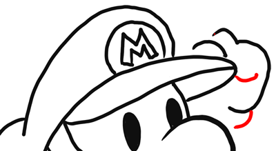 How to Draw Classic Mario Bros or Paper Mario with Easy Step by Step ...