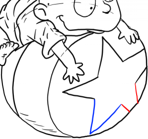 Step 14 How to Drawing Tommy from The Rugrats Instructions – How to ...