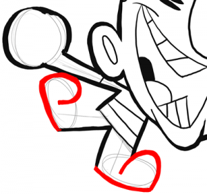 Step 17 Drawing Billy from Grim Adventures of Billy and Mandy Lesson ...