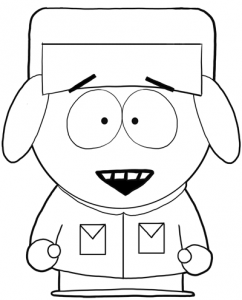How to Draw Kyle from South Park with Easy Step by Step Drawing ...