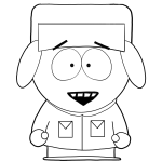 How to Draw Kyle Broflovski from South Park with Easy Step by Step ...