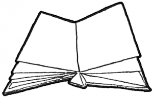 How to Draw Open Books Step by Step Drawing Lesson – How to Draw Step ...