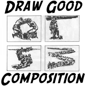 Drawing Picture Composition – How to Draw a Picture with Good Composition Lesson – How to Draw ...