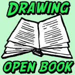 How to Draw Open Books Step by Step Drawing Lesson – How to Draw Step ...