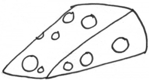 How to Draw Cheese with Easy Step by Step Drawing Lesson for Kids – How ...