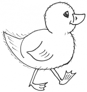 How to Draw Chicks : Drawing Cartoon Baby Chicks in Easy Steps – How to ...