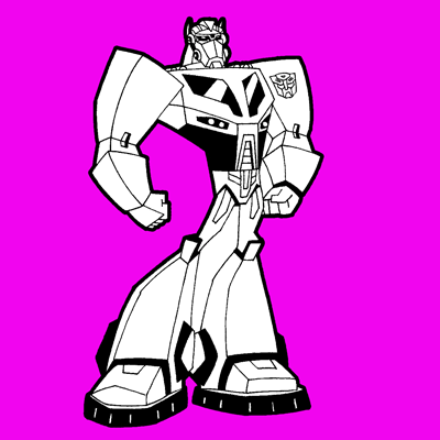 Transformers Prime Megatron Drawing