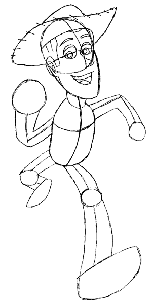Woody Drawing Simple