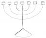 How to Draw Hanukkah Menorahs with Easy Step by Step Drawing Tutorial ...