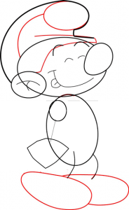 How to Draw Smurfs with Easy Step by Step Drawing Lesson – How to Draw ...