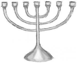 How to Draw Hanukkah Menorahs with Easy Step by Step Drawing Tutorial ...