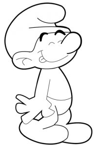 How to Draw Smurfs with Easy Step by Step Drawing Lesson – How to Draw ...