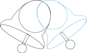 How to Draw Christmas Bells and Bow Step by Step Drawing Lesson – How ...