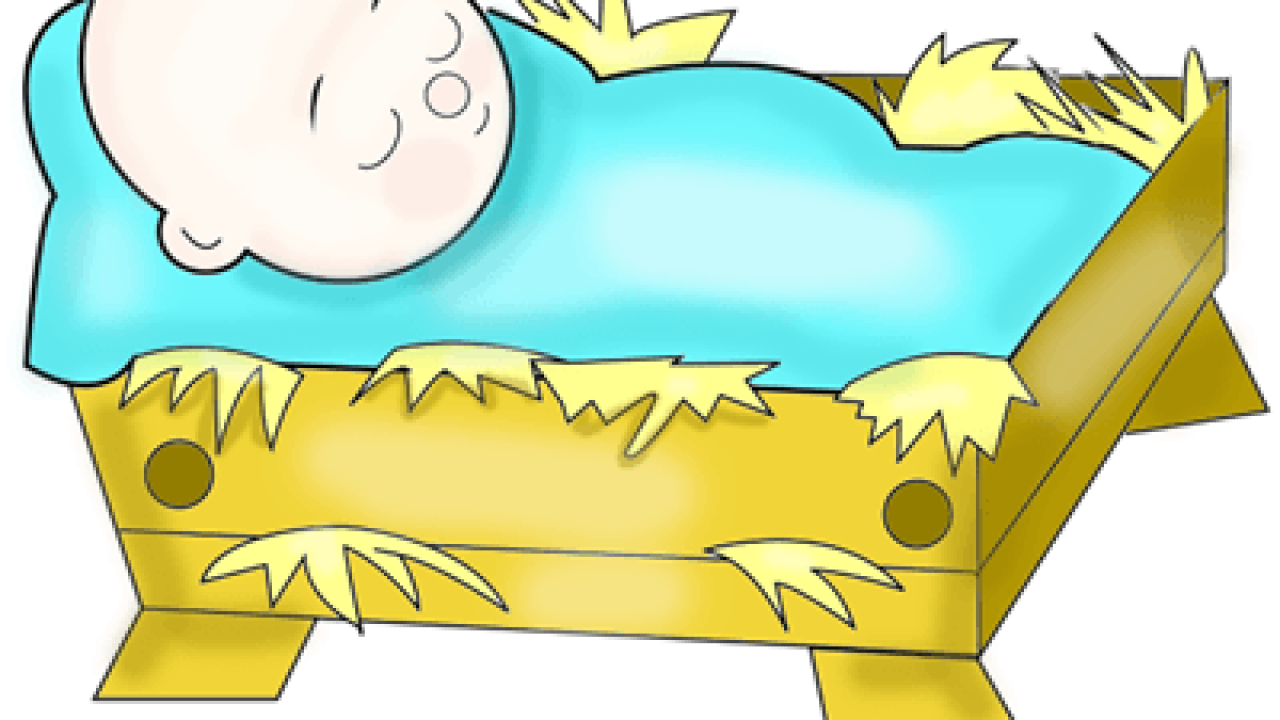 Baby Jesus In A Manger Animated