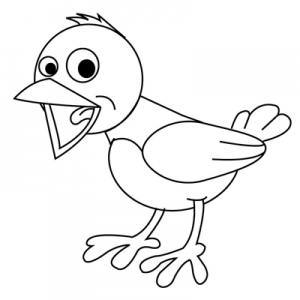 How to Draw Cartoon Birds with Easy Step by Step Drawing Tutorial – How ...