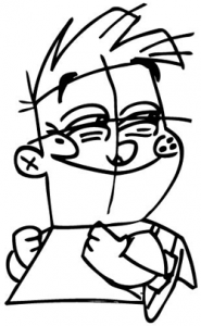 How to Draw Adam Lyon from My Gym Partner’s a Monkey Drawing Tutorial ...