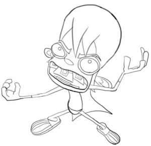 How to Draw Kyle from Fanboy and Chum Chum with Easy Steps Drawing ...