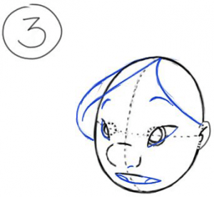How to Draw Lilo from Lilo and Stitch with Easy Step by Step Drawing ...