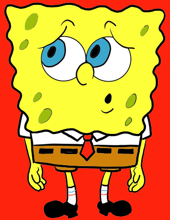Worried Spongebob