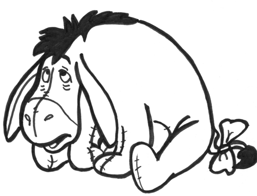 Sad Eeyore Face