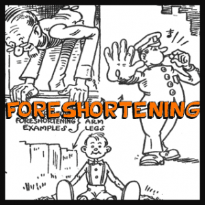Drawing Figures in Foreshortening Perspective with Foreshortened ...