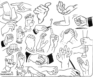 Learn How to Draw Hands with Drawing Lesson & Hands Positions Reference ...
