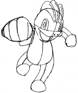 How to Draw Machop from Pokemon with Easy Step by Step Drawing Tutorial ...