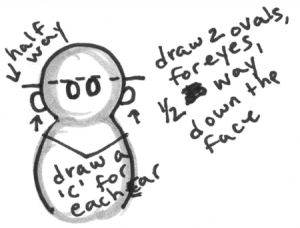 How to Draw a Baby from the Number 8 or Letter B : Drawing Lesson – How ...