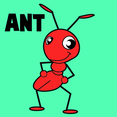 Red Ant Drawing