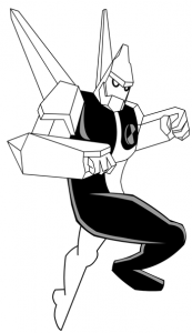 How to Draw Diamondhead from Ben 10 Alien Force Step by Step Drawing Tutorial – How to Draw Step ...