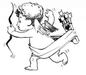 How to Draw Baby Cupid with Love Arrows for Valentines Day – How to ...