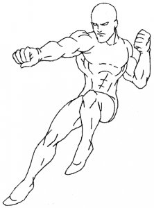 How to Draw Daredevil from Marvel Comics in Easy Steps Drawing Tutorial ...