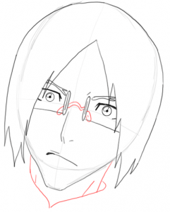 How to Draw Uryu Ishida from Bleach Step by Step Drawing Lesson – How ...